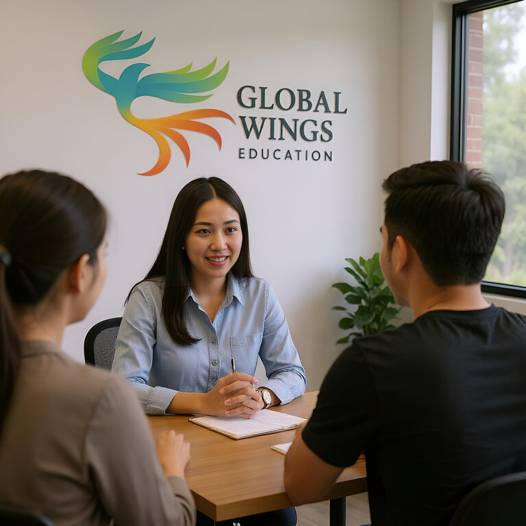 Global Wings Education - Study Abroad Agency Website